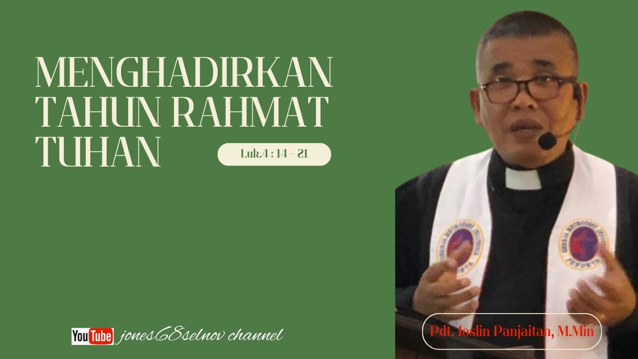 “MENGHADIRKAN TAHUN RAHMAT TUHAN” - YouTube