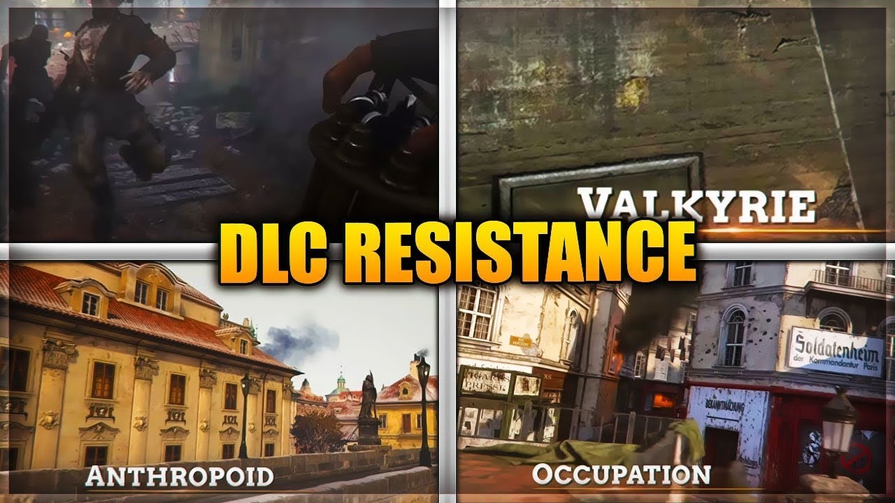 NOUVEAU DLC 1 "RESISTANCE" sur WORLD WAR 2 ! ( DLC RESISTANCE CALL OF ...