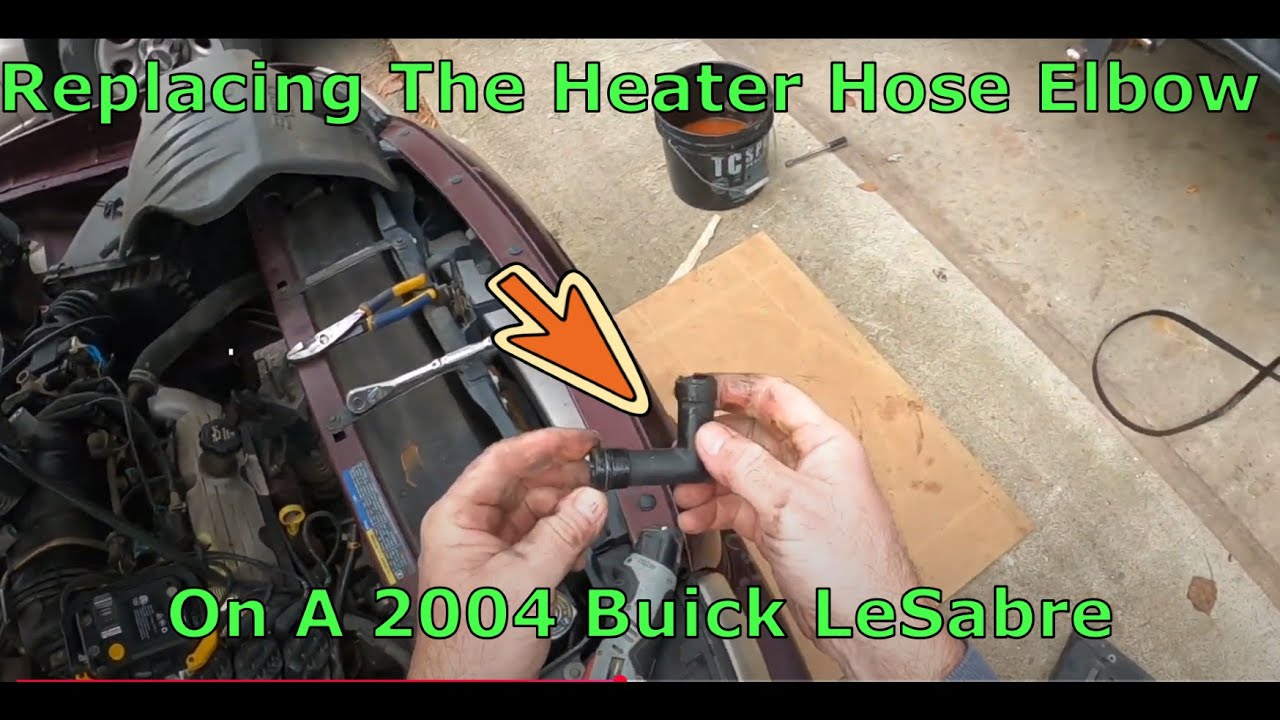 Replacing a Heater Hose Elbow on a 2004 Buick Lesabre - YouTube