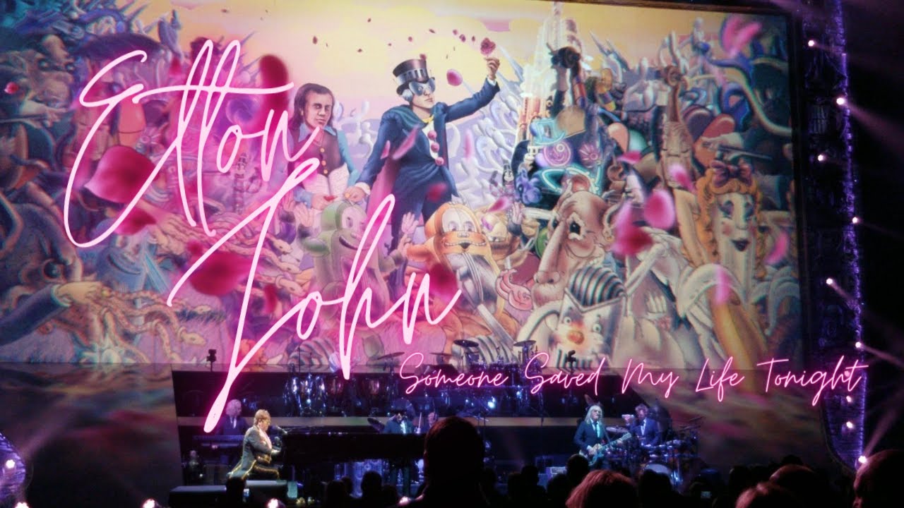 Elton John - Someone Saved My Life Tonight Live at Gila River Arena 1 ...