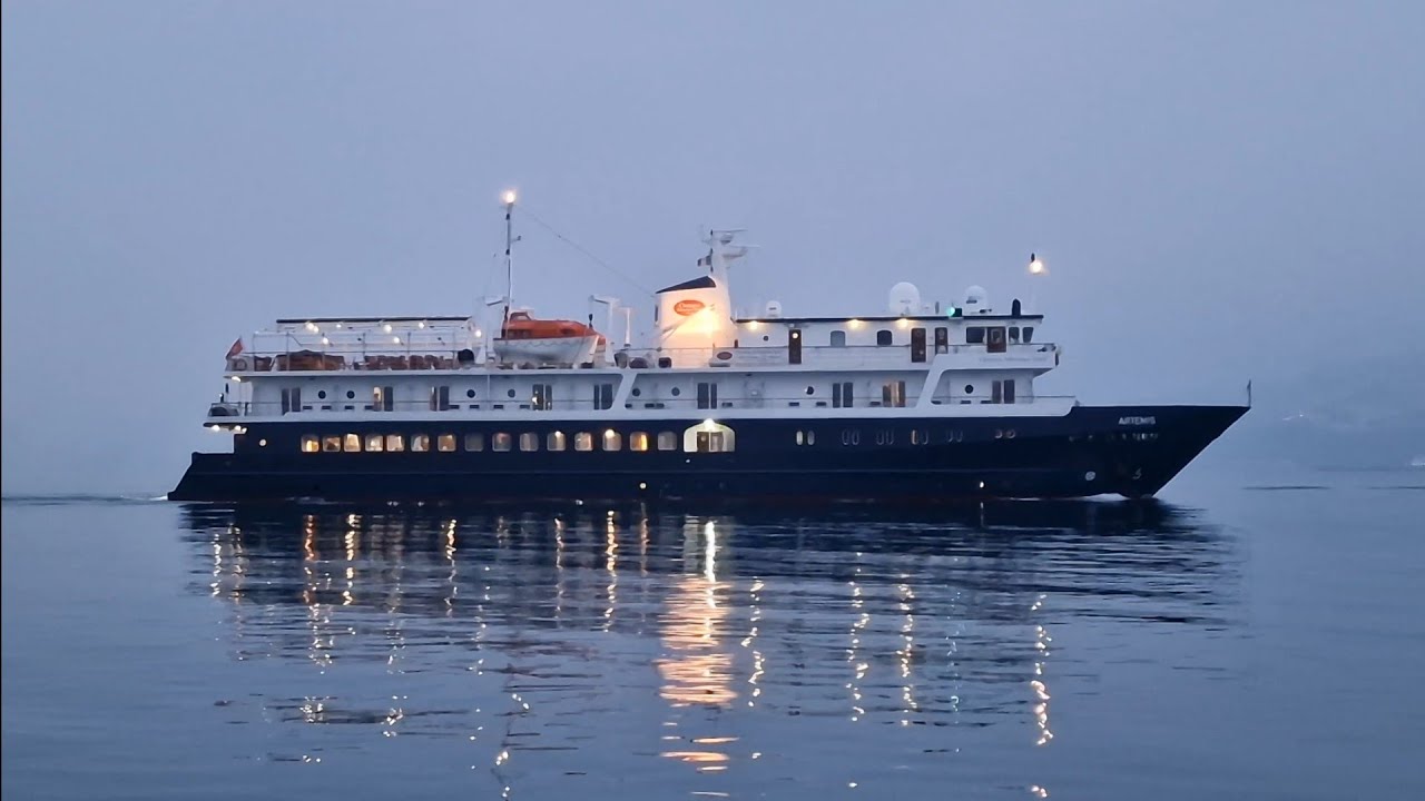 MV Artemis 29/12/2023 7:00am - YouTube