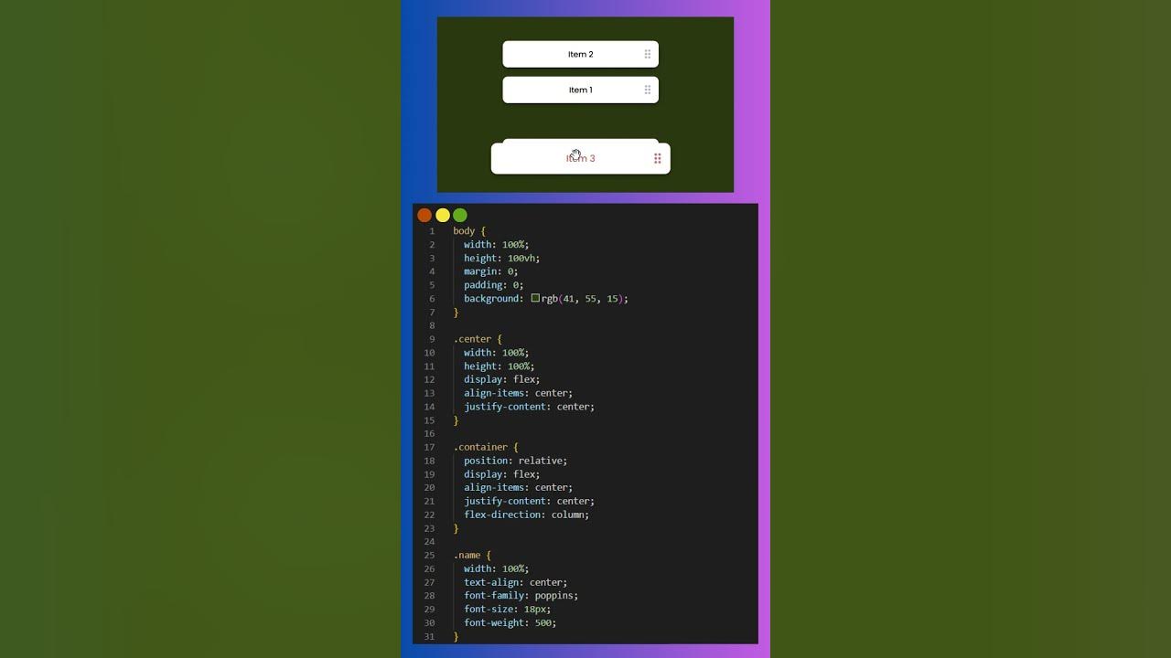 Drag & Drop Using HTML CSS #shorts - YouTube