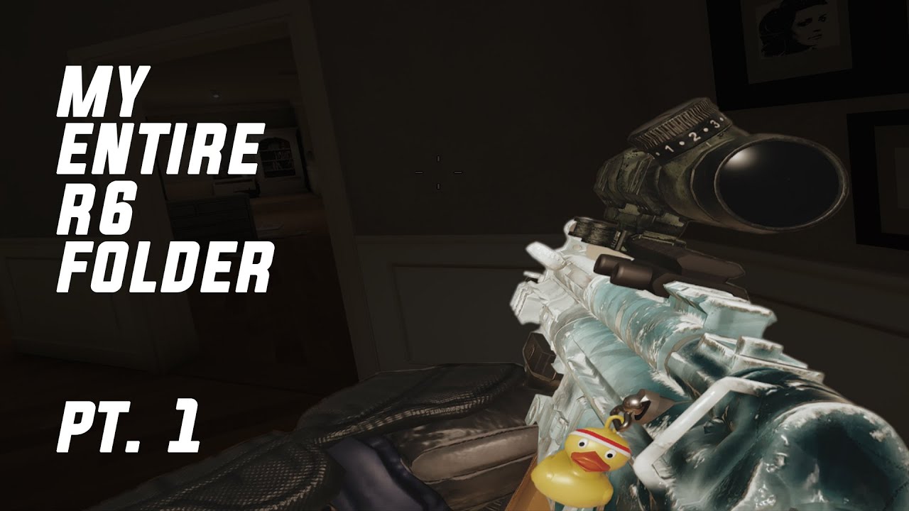 my entire R6 folder pt. 1 - YouTube