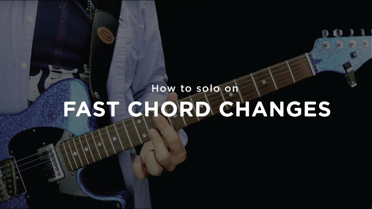 How to Solo On Fast Chord Changes (For Jazz Guitar) - YouTube