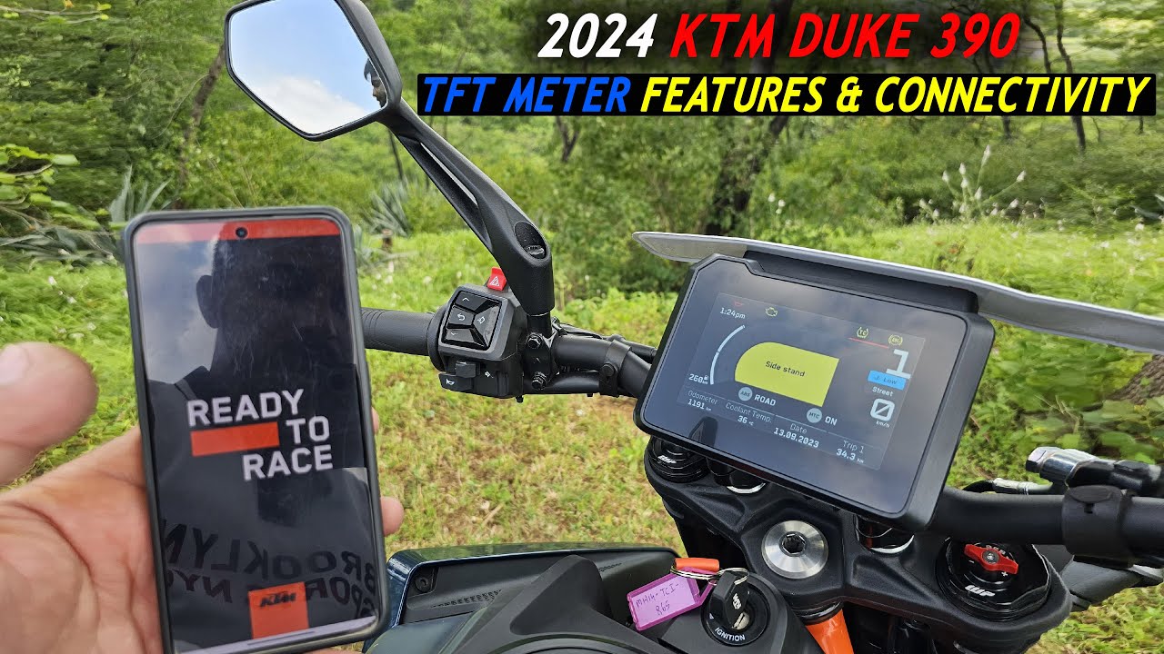 2024 KTM Duke 390 TFT Meter All Features & Connectivity : सबकुछ दे दिया ...