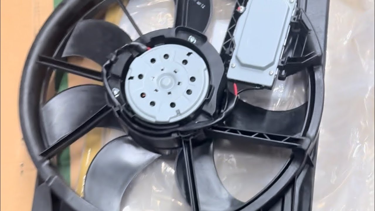 How to install an fan assembly on your mazdaspeed 3 - YouTube