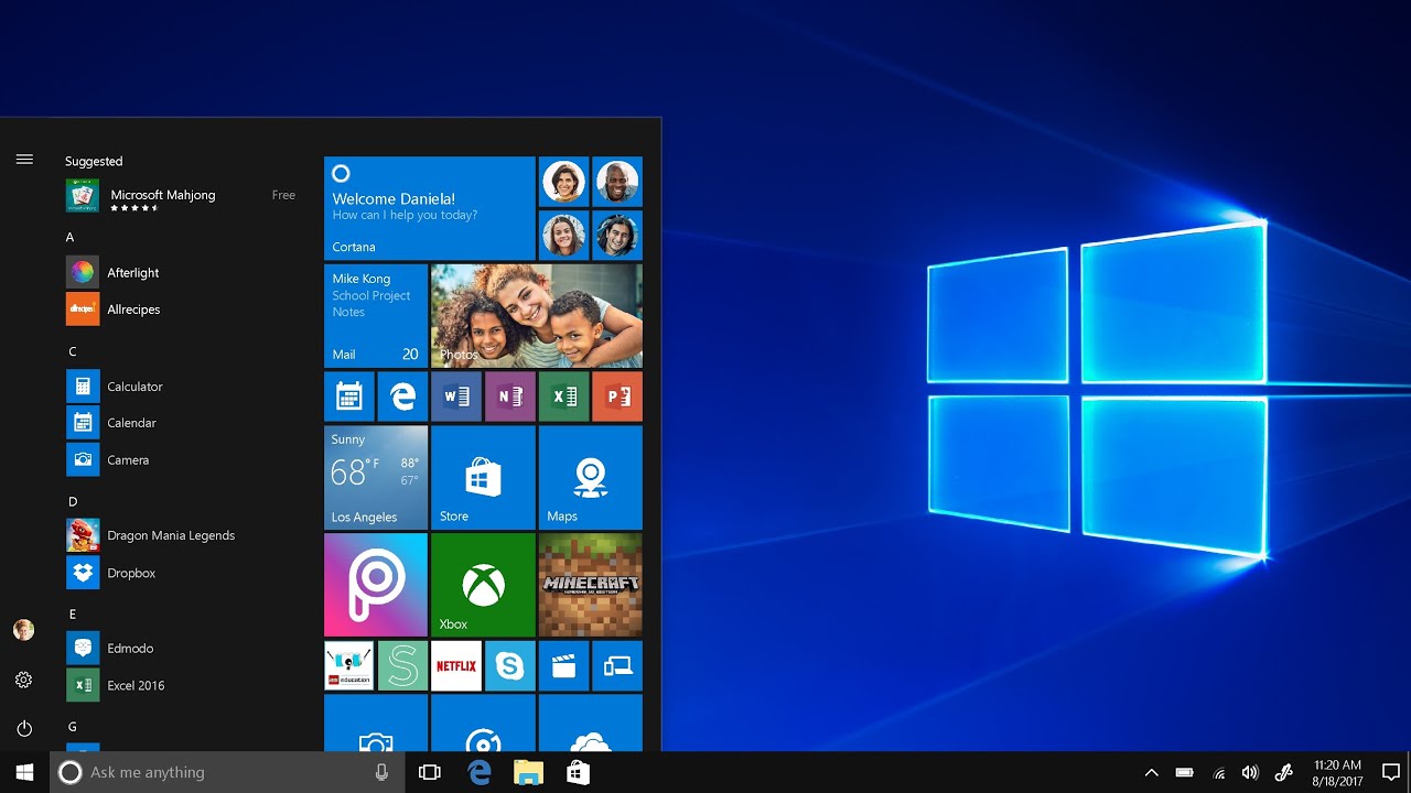 Lecture 6 - Understanding Microsoft Windows 10 (Part 1) - YouTube