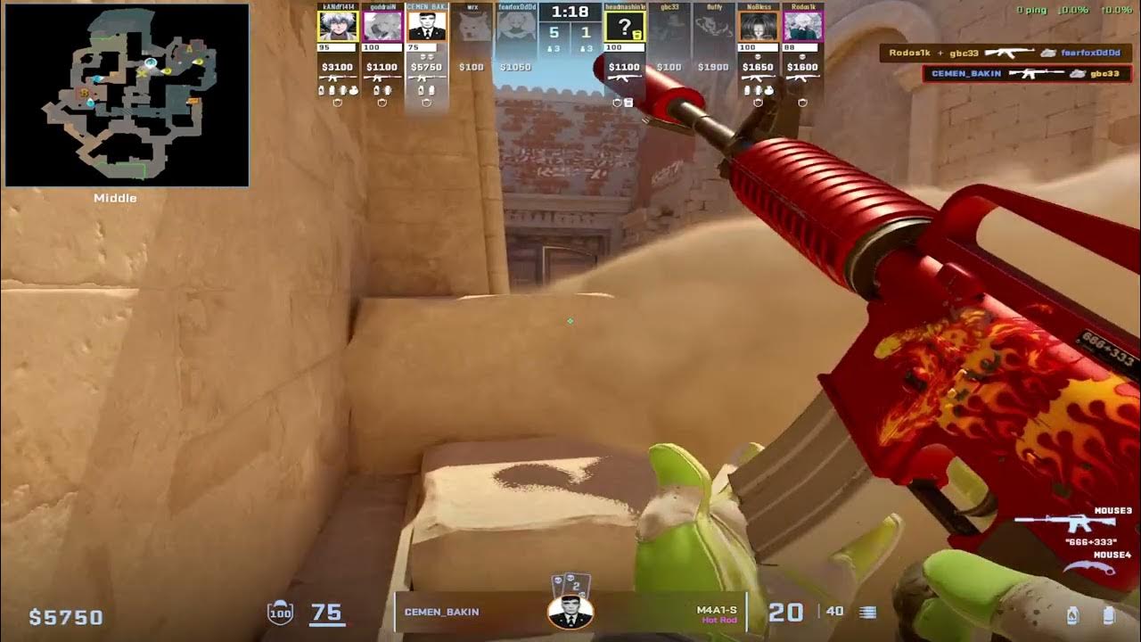 Kyousuke Annihilating Faceit Lobby!!! CS2 POV kyousuke (25/10) (anubis) | Counter-Strike 2 ...