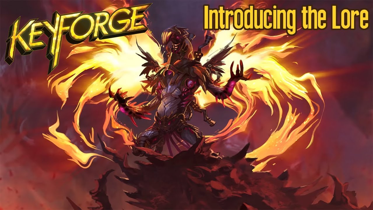 KeyForge and the importance of in-game Lore - YouTube