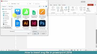 How To Easily Insert Icons Scalable Vector Graphics Svg Files In ...
