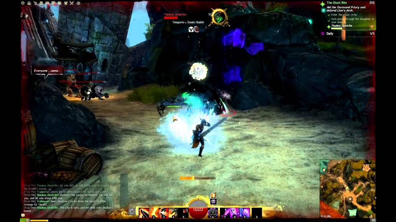 Guild Wars 2: Part 112 - The Ghost Rite - YouTube