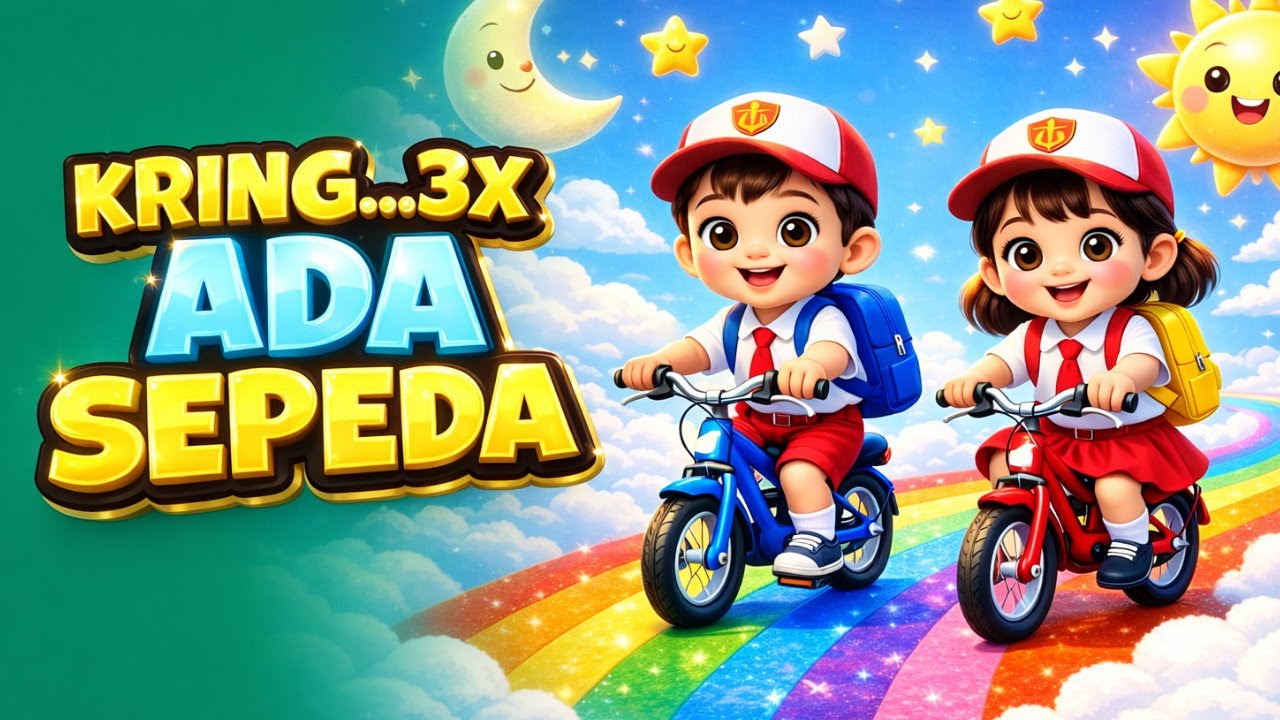 KRING KRING KRING ADA SEPEDA | Nursery Rhyme Indonesia - YouTube