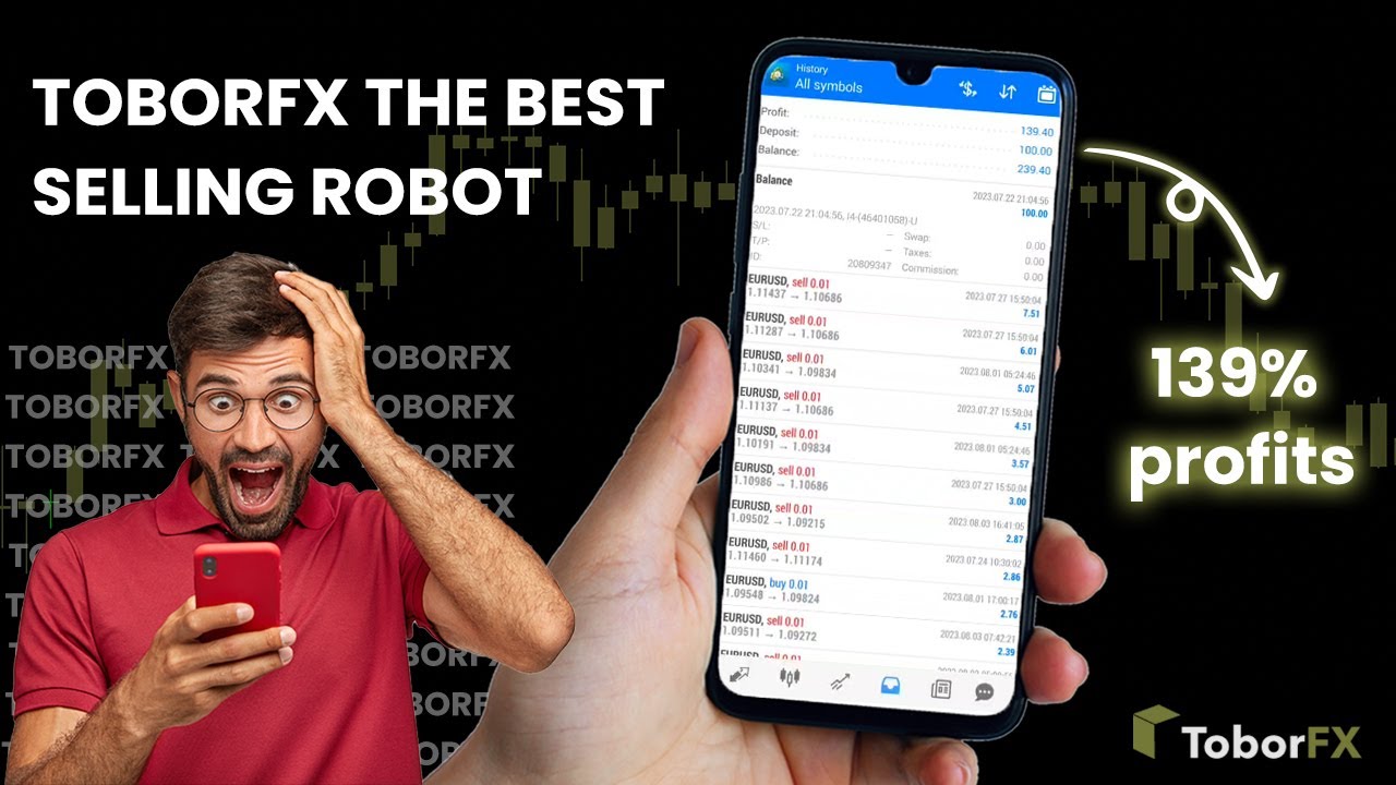 Superb performance by TOBOR FX Robot! Live video proof of 139% Profits ...