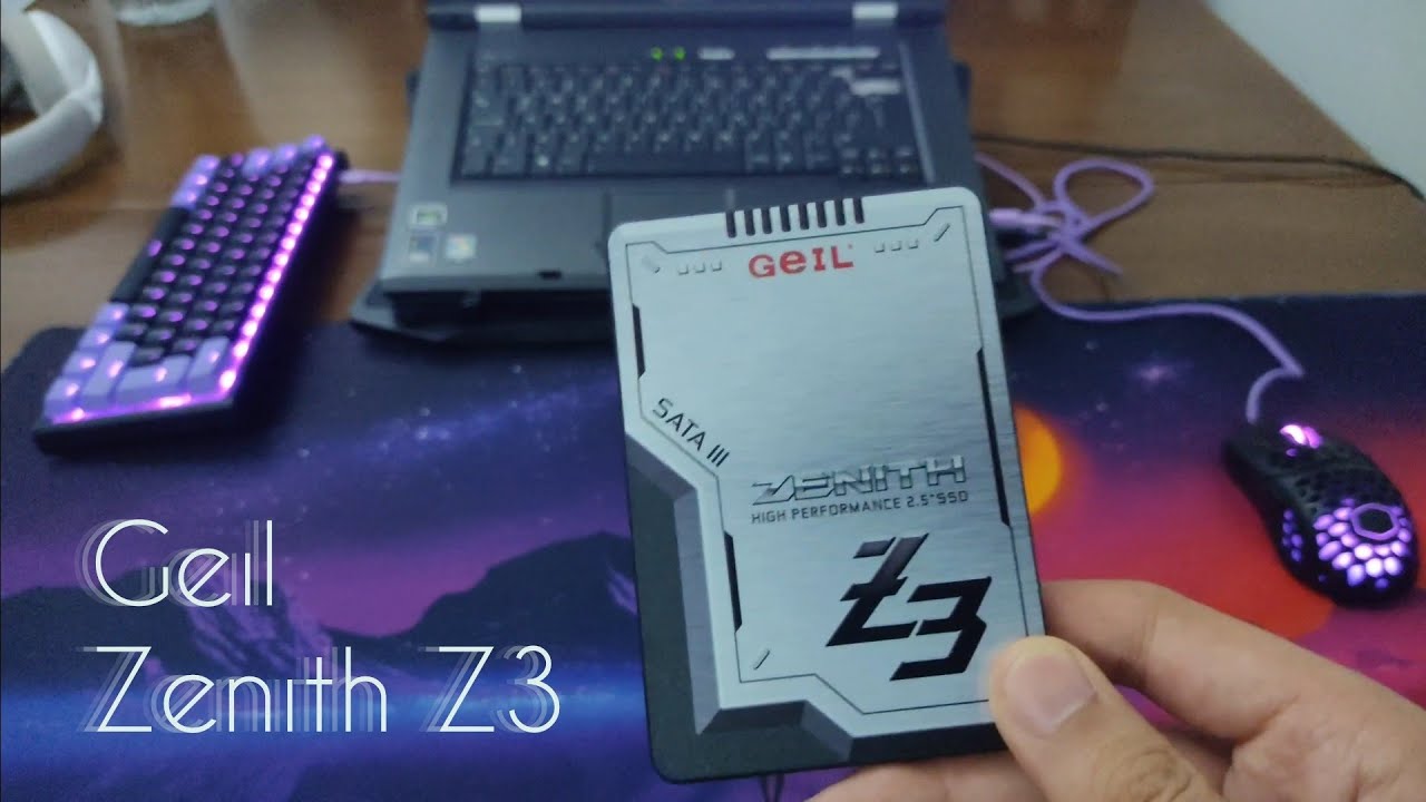 [İLK] Uygun Fiyatlı SSD İncelemesi GEIL ZENITH Z3 512GB - YouTube