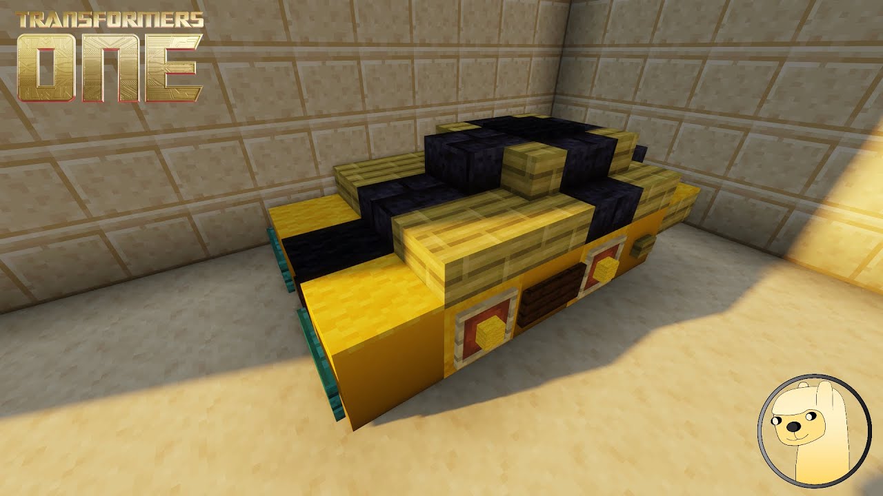 Minecraft - How To Build Transformers One Bumblebee! - YouTube
