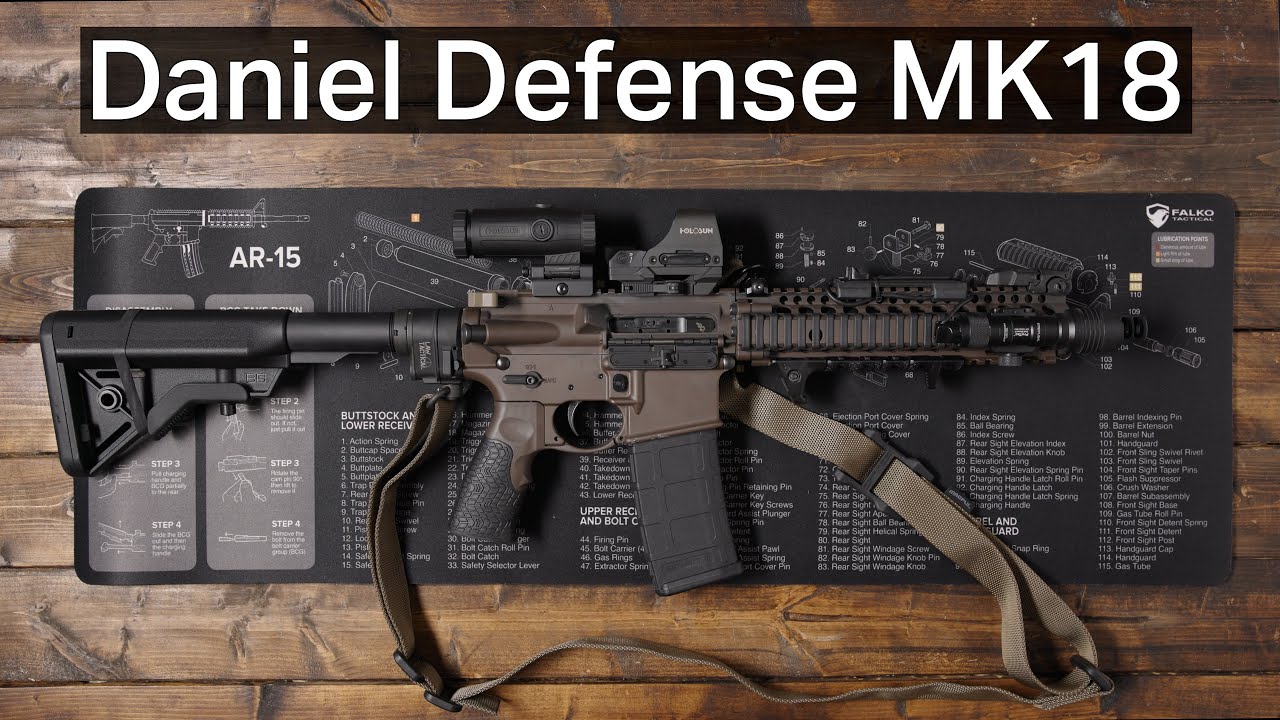 Daniel Defense Mk18- (2k round review) - YouTube