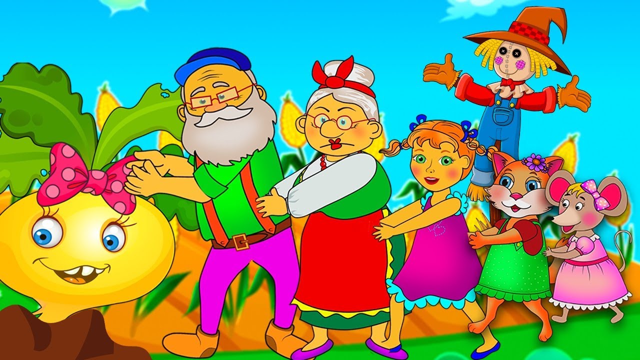 The Turnip. Fairytale for kids in English / Cartoon / Fairy Planet ...