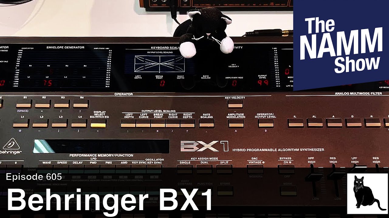 #NAMM 2025: The Behringer BX1, the Yamaha DX1 and CS80 combined! - YouTube