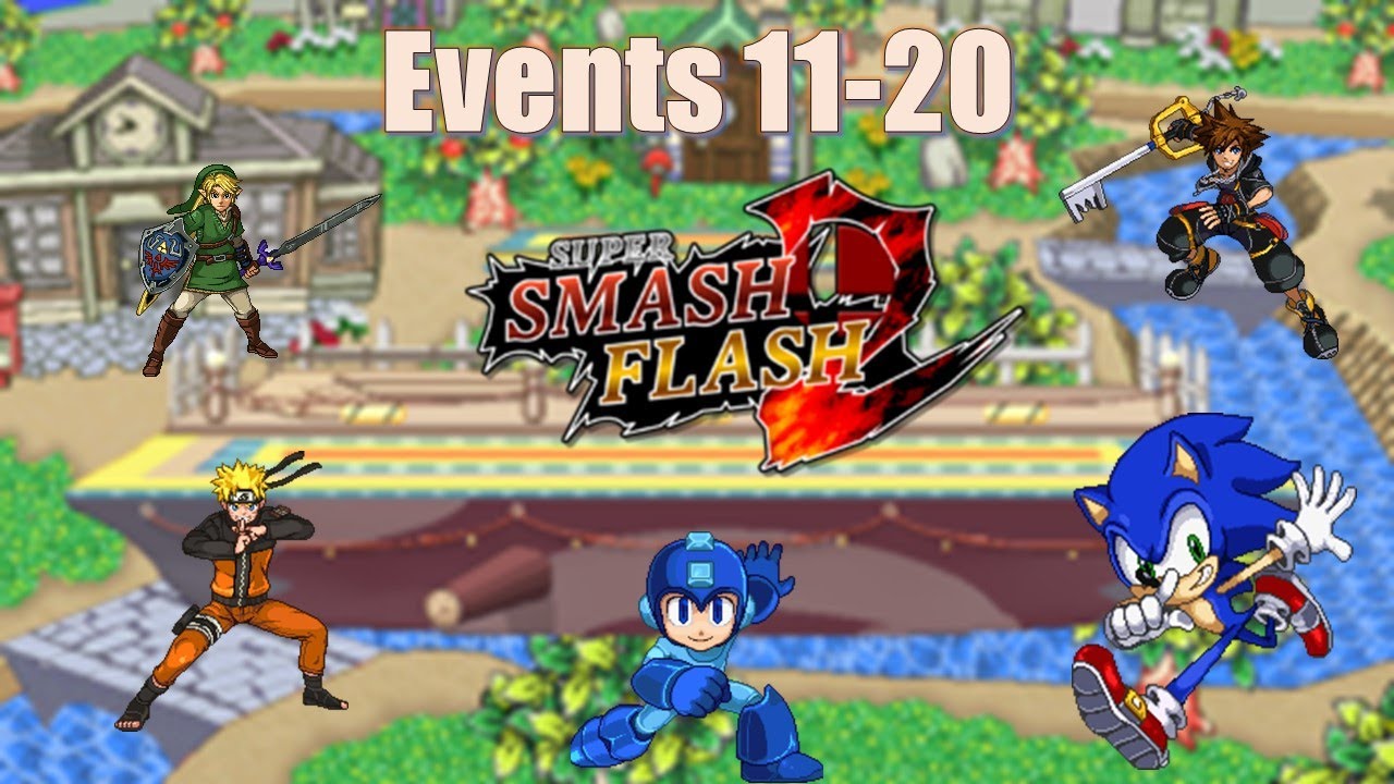 SSF2 Beta V. 1.3.0.1 Events 11-20 Part 2 - YouTube