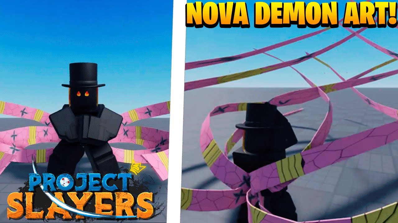 SAIU a DEMON ART DA DAKI NO PROJECT SLAYESR! ROBLOX - YouTube