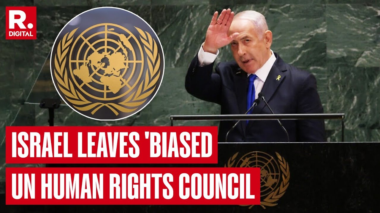 After US, Israel Withdraws from UN Human Rights Council, Accuses It of ...