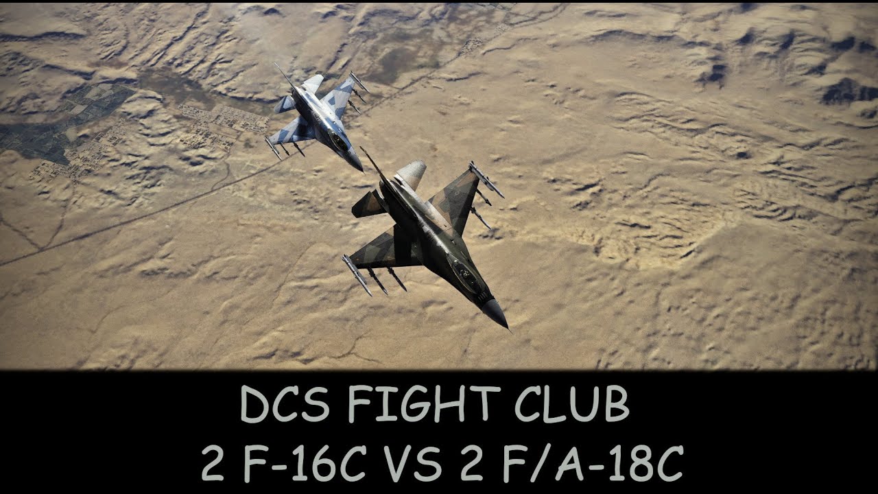 DCS Fight Club ! Hornet vs Viper - BVR détente - YouTube