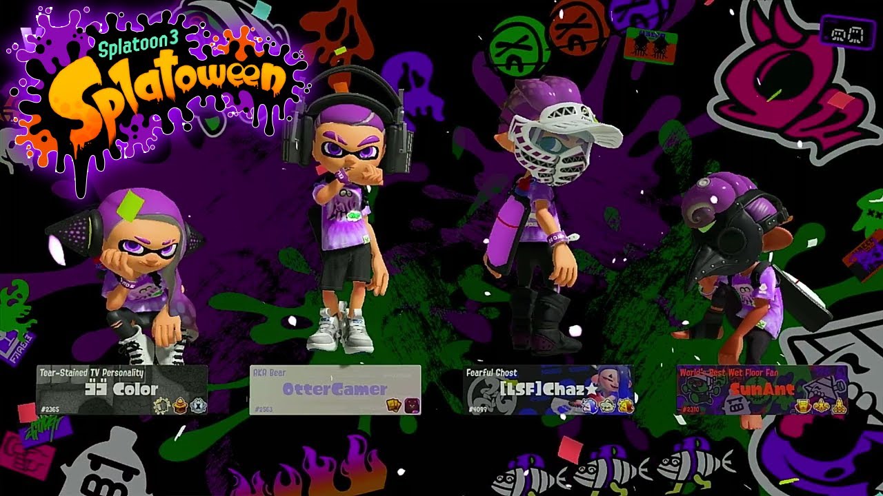 I WON ANOTHER 100x BATTLE (Team Ghost) | Splatoon 3 Splatoween - YouTube