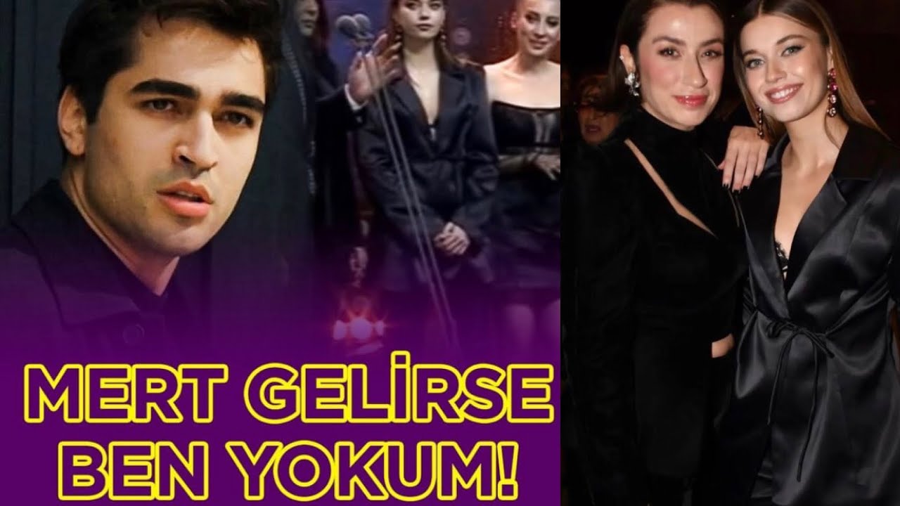 Mert Gelirse Ben Yokum! Afra Saraçoğlu Yüzünden Mert Törene Katılmadı ...