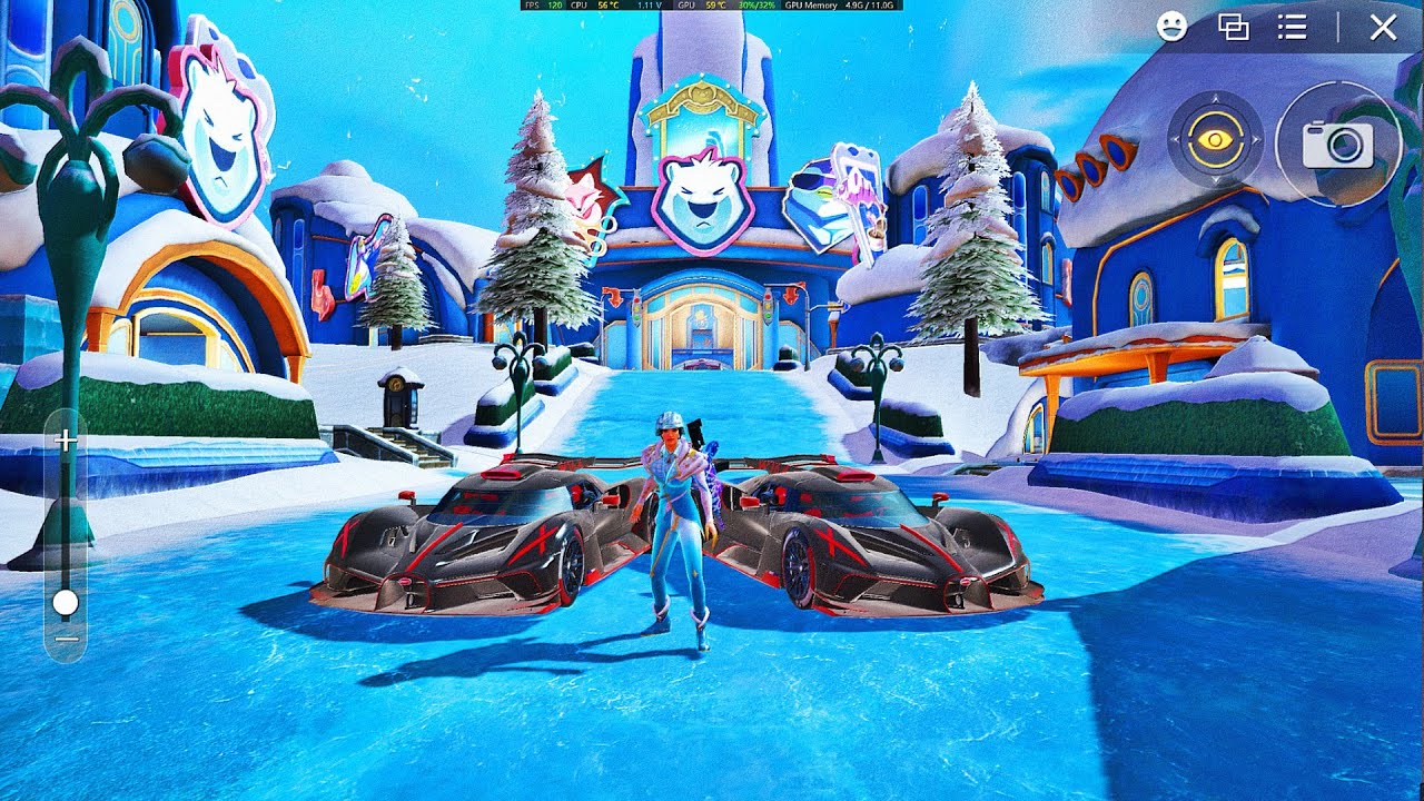 FROZEN EVENT HDR 120 FPS 2K - PUBG MOBILE EMULATOR - POWERSHOW - YouTube
