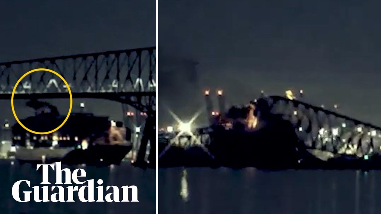 Baltimore Key Bridge collapse: the Dali ship's movements in the lead up ...