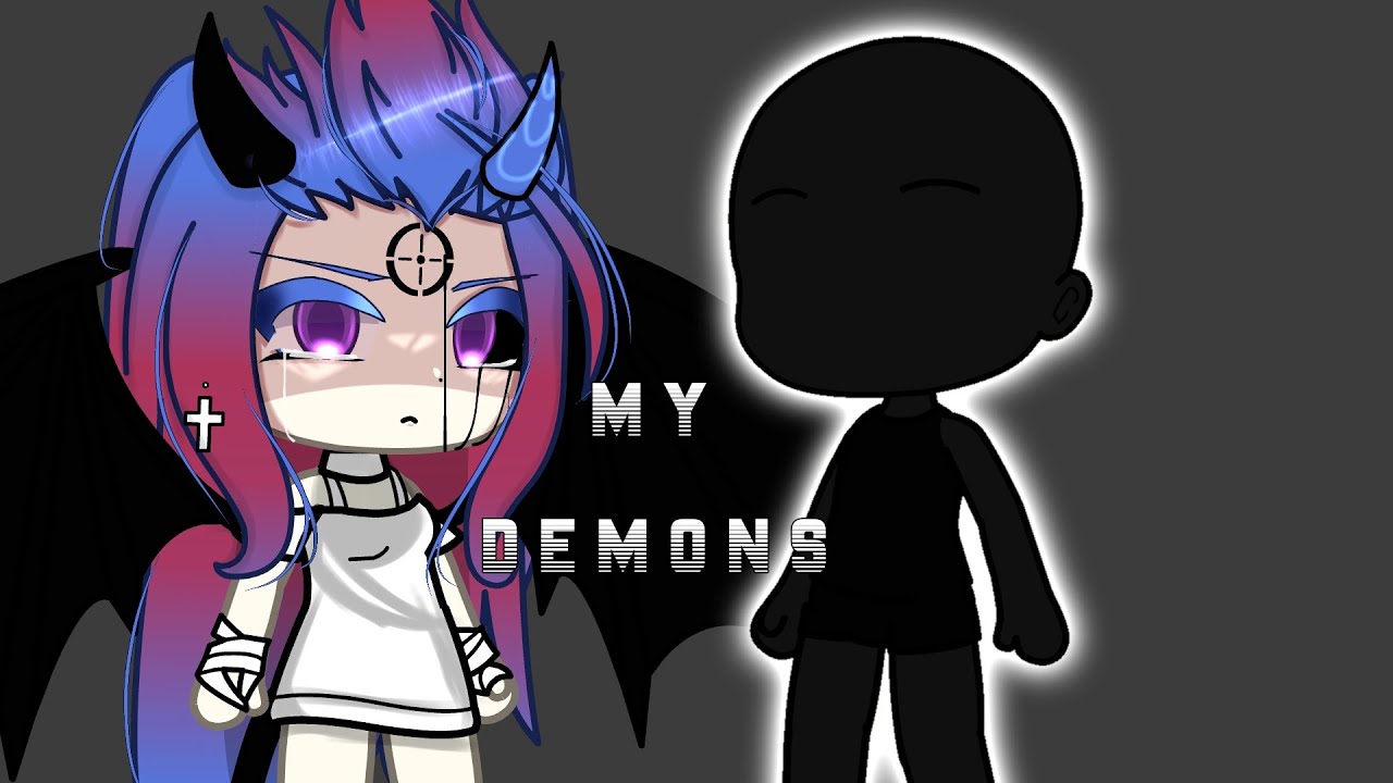MY DEMONS ,´´ // Gacha life // VOIR DESC !! // Hashü•Riü- - YouTube