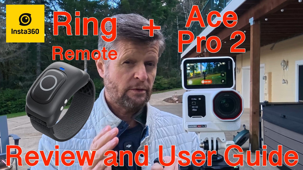 Insta360 Ring Remote plus Ace Pro 2: Review and User Guide - YouTube