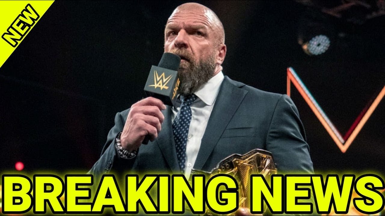 Huge Sad😭News !! For Wrestlers WWE Triple H Fans !! Very Heartbreaking ...