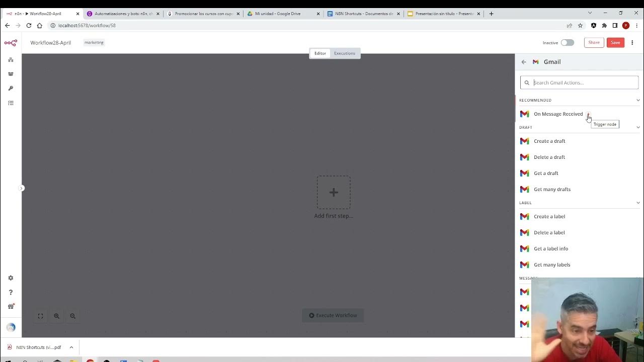 12 First workflow | N8N | BOTS AND AUTOMATIONS - YouTube