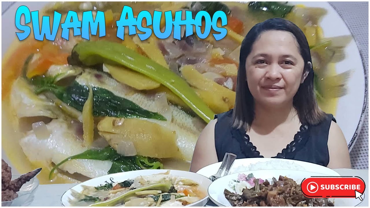Swam Asuhos For Lunch @MommyJuliet Tv - YouTube