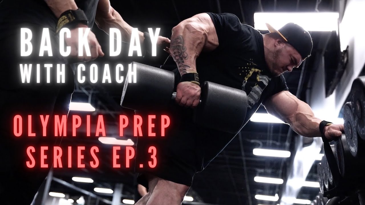 Nick Walker | OLYMPIA PREP SERIES! Ep. 3 | BACK DAY WITH COACH - YouTube