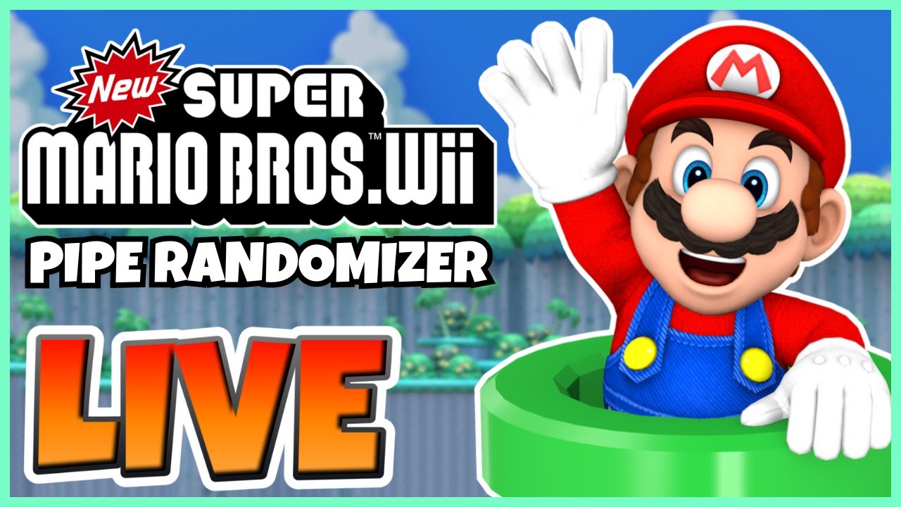 🔴Will I Get WR? | New Super Mario Bros Wii Pipe Randomizer - YouTube