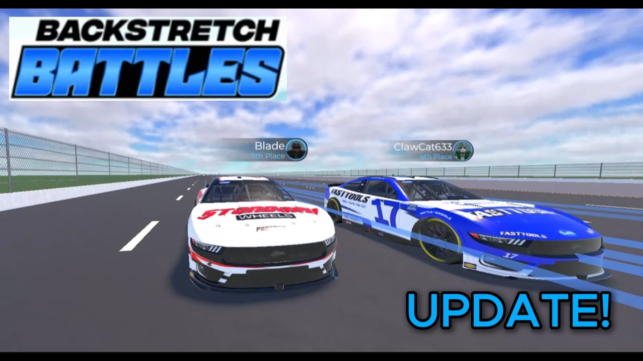 The Best Roblox Racing game got an UPDATE! | Backstretch Battles - YouTube