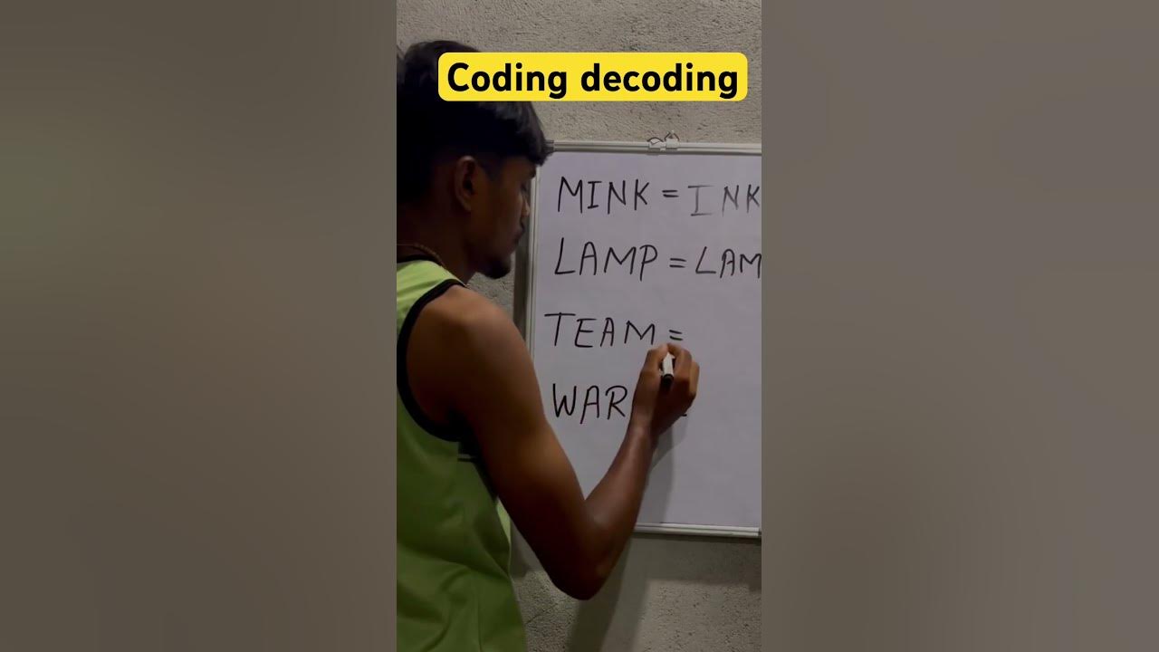Coding Decoding Reasoningtricks Maths Ssccglexam Sscreasoningtricks Viral Shrots Youtube