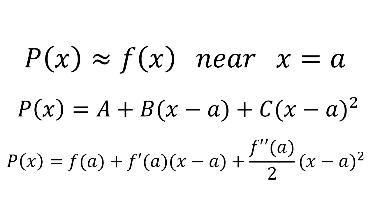 Laboratory Project: Taylor Polynomials: Question 3: (x - a ...
