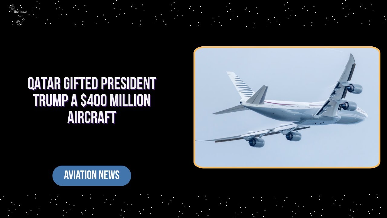 Qatar gifted President Trump a $400 Million Aircraft - YouTube