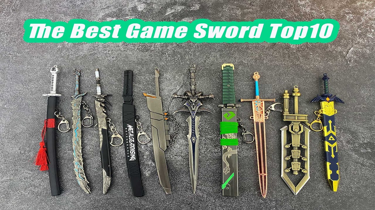 The best Game Sword Top 10-Monster Hunter Master Sword Garen Genji ...