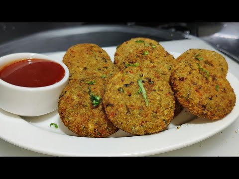 Kabab de légumes farcis au fromage croustillant | Kabab au fromage et aux légumes | Recette de Ka...