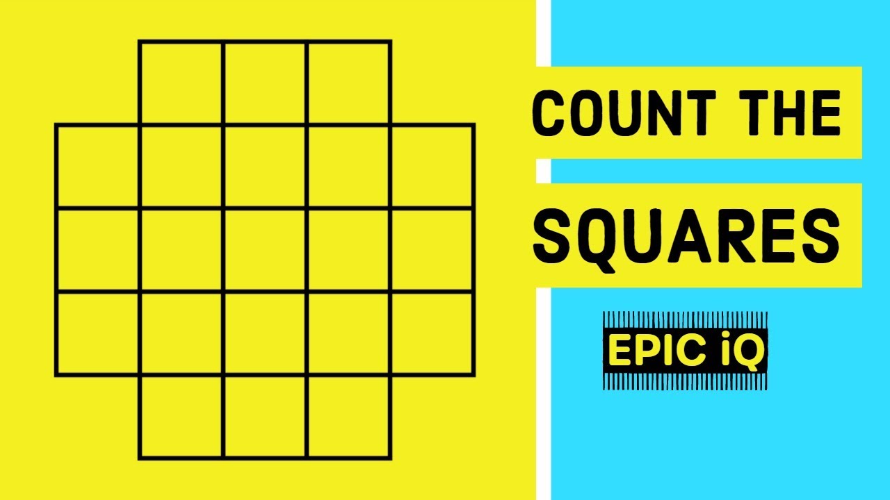 Count The Number Of Squares Understanding Math Behind The Tricks