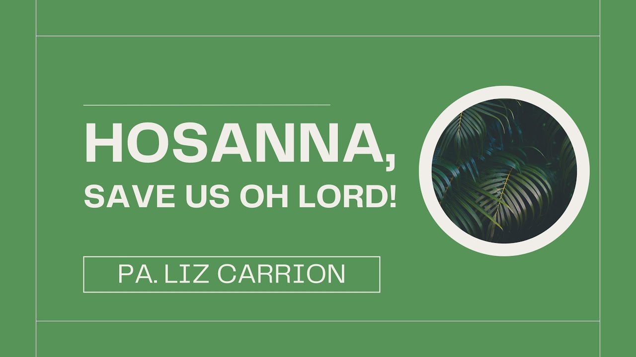 Hosanna, Save Us Oh Lord! Dunamis LIVE | 4.2.2023 - YouTube