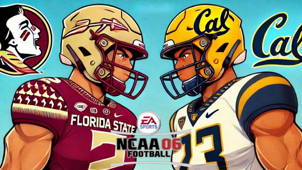 NCAA Football 06 | Florida State vs #23 Cal | Season 2 Week 9 ACC ...