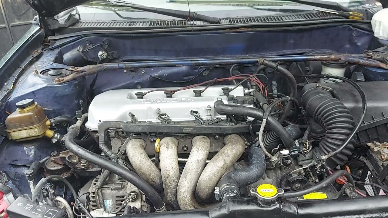 Ajuste de Motor 1ZZ Toyota Corolla parte 1 - YouTube