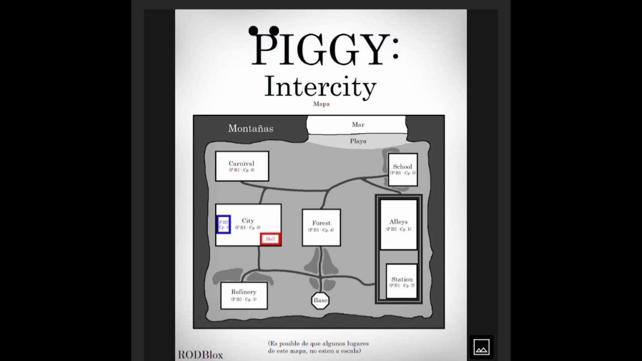 mapa de Piggy Inter City - YouTube