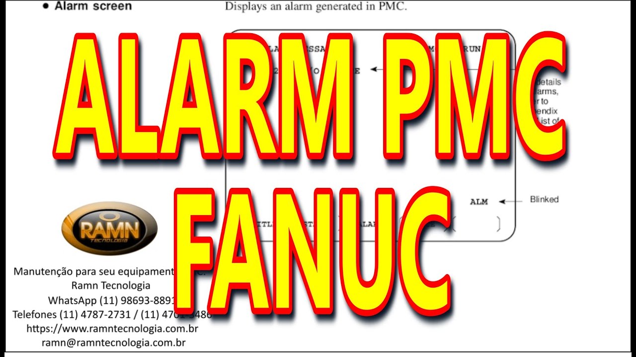 ALARM PMC FANUC - YouTube