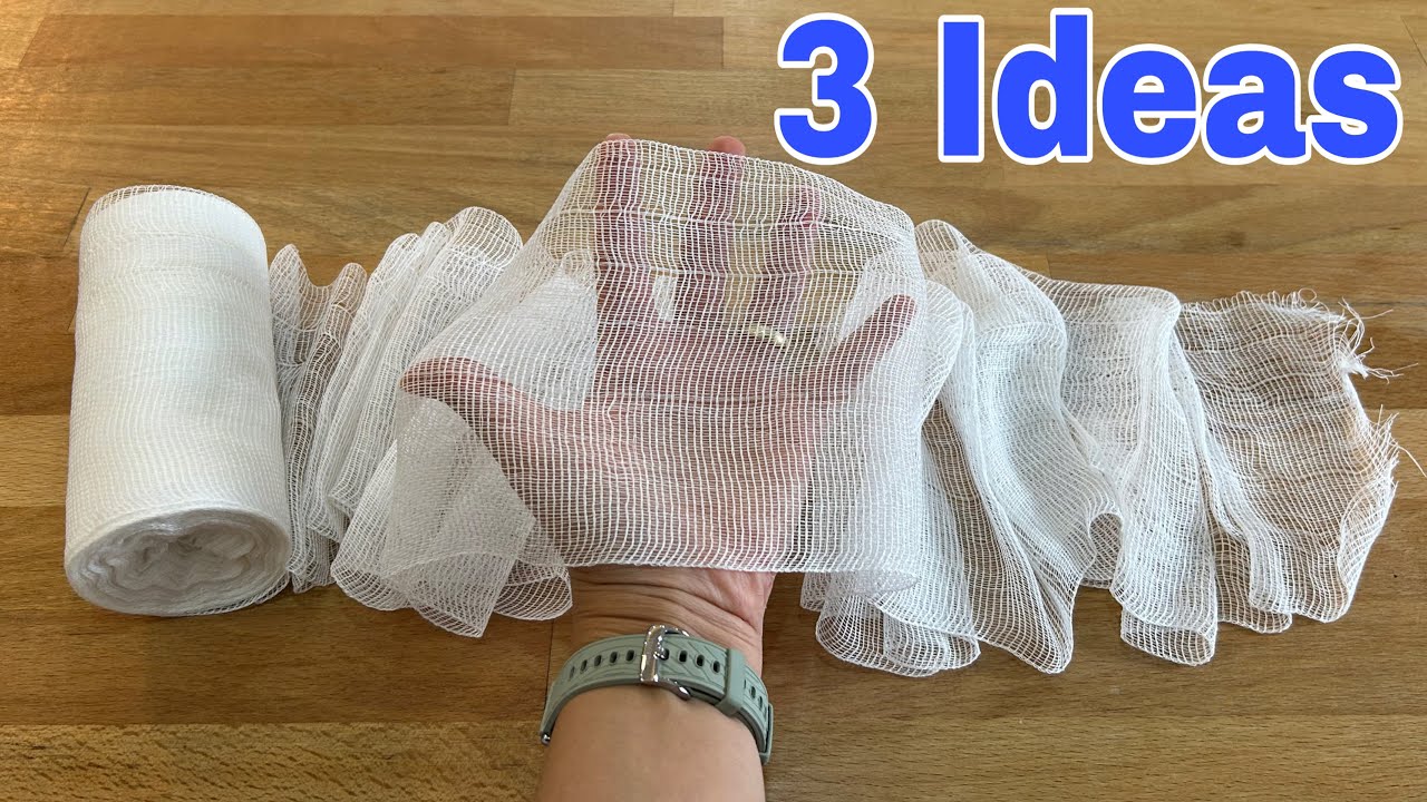 3 Perfect DIY Ideas for Bandage Rolls! - YouTube
